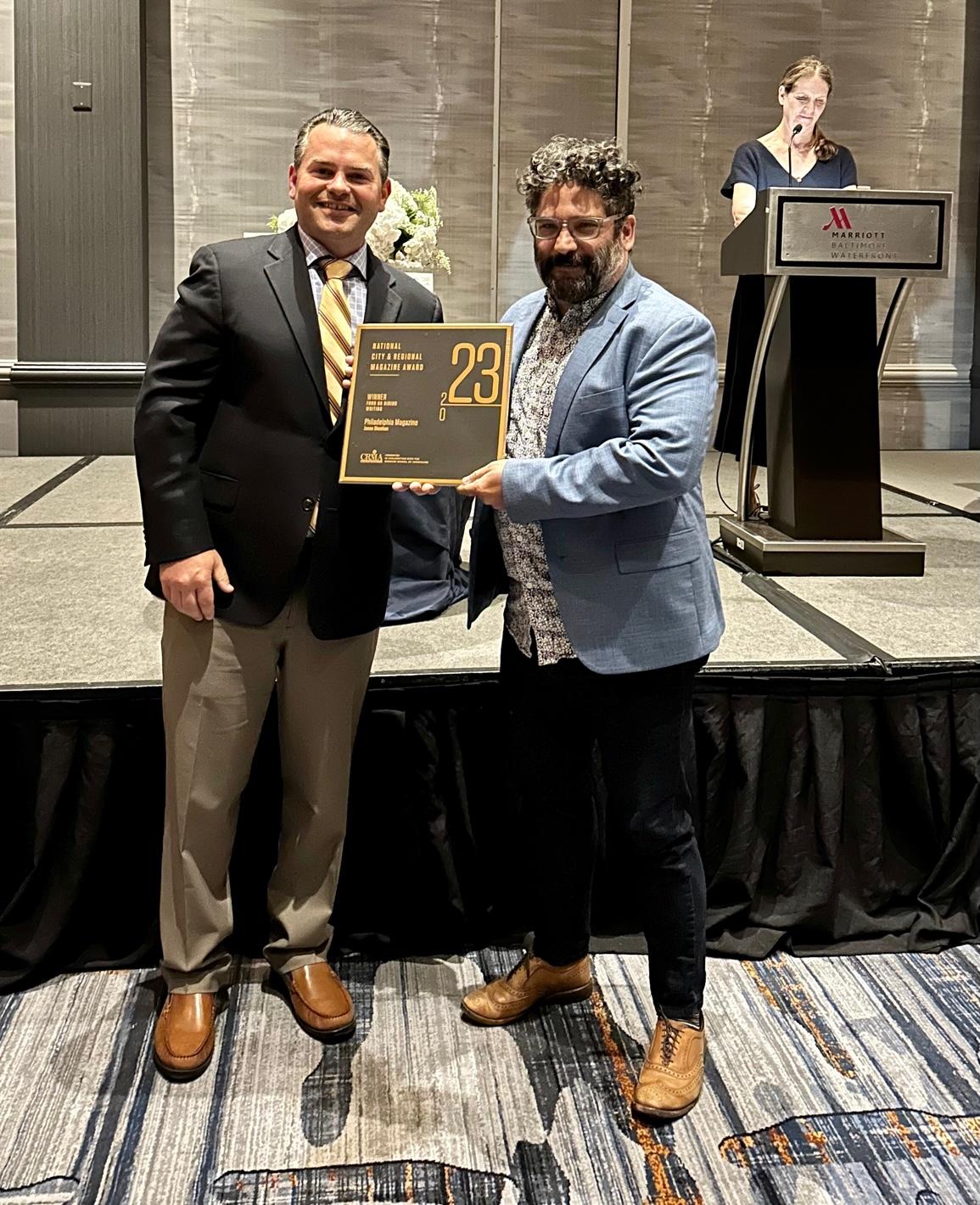 Awards – City and Regional Magazine Association
