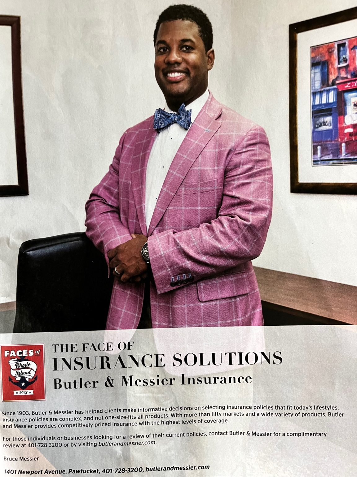 Insurance. The Face of Insurance Solutions. Rhode Island Monthly 2023 ...