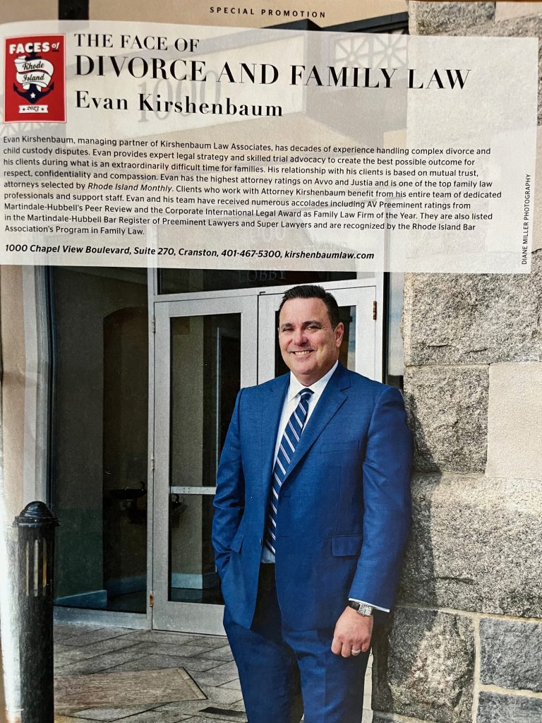 The Face of Divorce and Family Law. Rhode Island Monthly 2023. – City ...